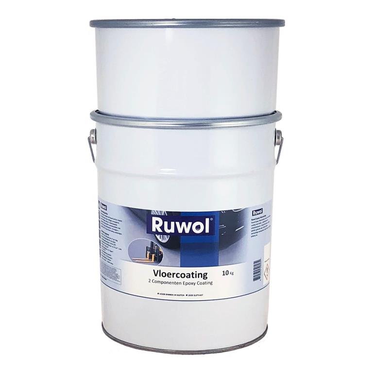 Ruwol 2K Epoxy Vloercoating RAL 7011 10 Kg Kopen | Verven en Sierpleisters