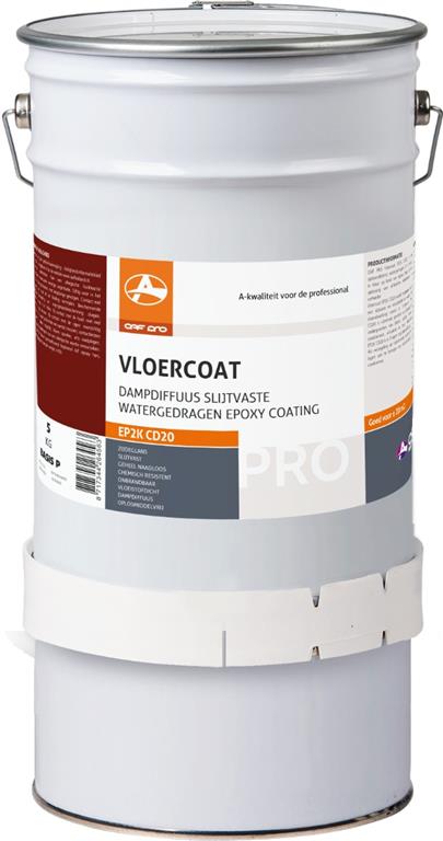 OAF PRO 2K Epoxy Vloercoating CD20 Grijs (RAL 7040) 5 Kg Kopen | Verven en Sierpleisters