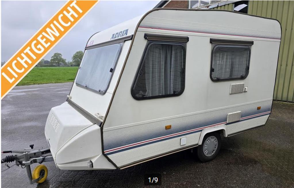 Adria Optima 400 D Bj 1990 1e Eig. Banden 2023 Kopen | Caravans