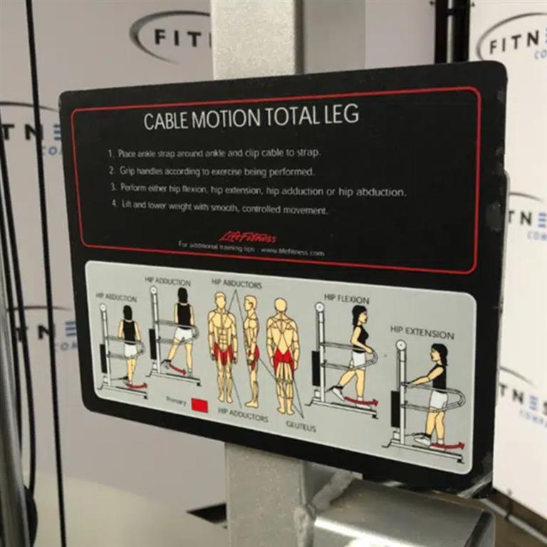 Life Fitness - Cable Motion Total Leg Kopen | Fitness