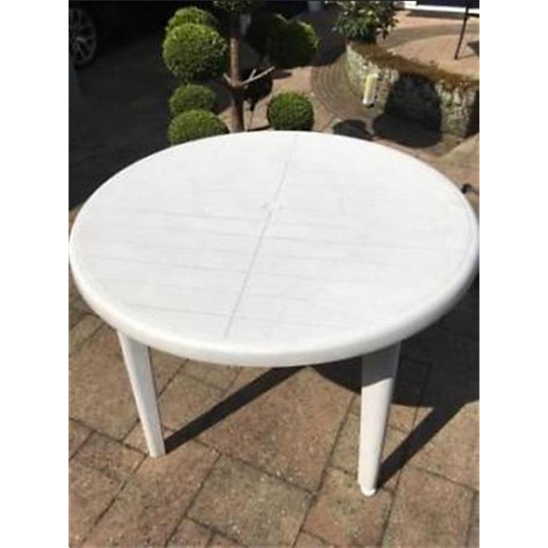 Ronde PVC Tuintafel Kopen | Tuinmeubelen | Toebehoren