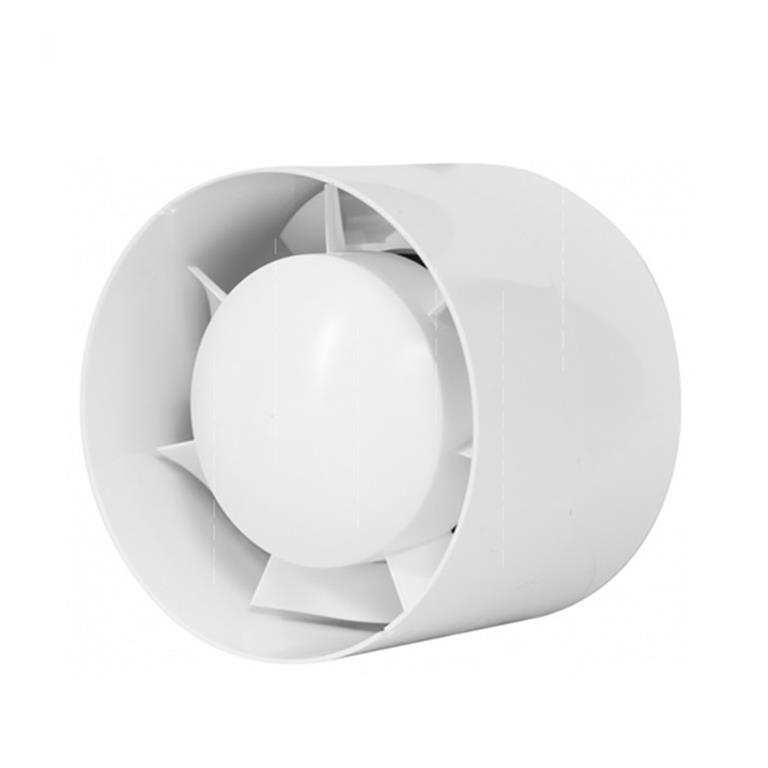 Inschuif Buisventilator 125 Mm met Timer | 150 M3/h | 230V | EK125T ...
