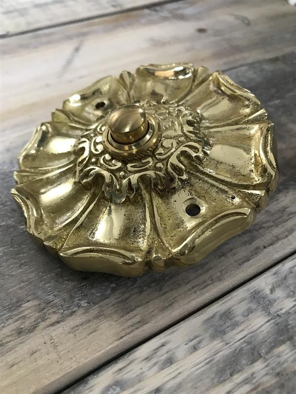 Deurbel Messing - Retro Deurbel in Landhuisstijl Kopen | Materialen en ...