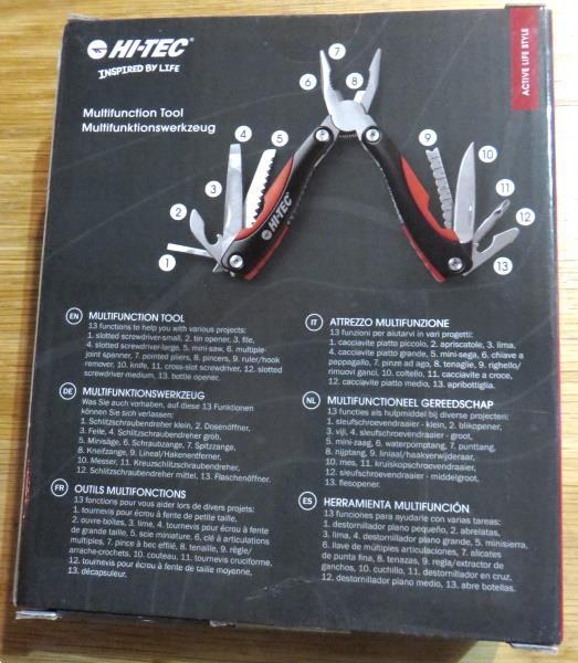 Hi-Tec Multifunctional Tool Mes NIEUW Kopen | Gereedschap
