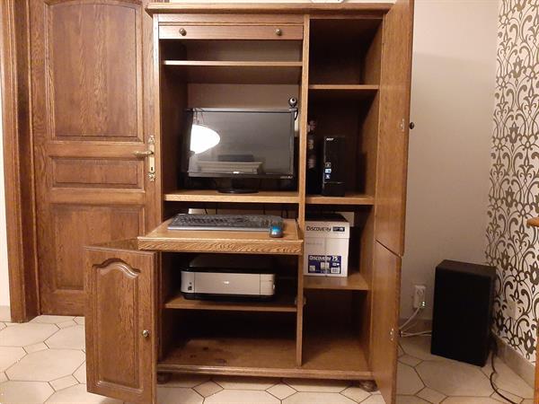 Computerkast met Rolluiksysteem Kopen | Computermeubels