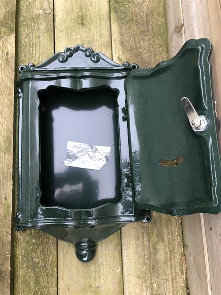 Prachtige Brievenbus, Aluminium-Kleur Groen en Letters POST, Kopen ...