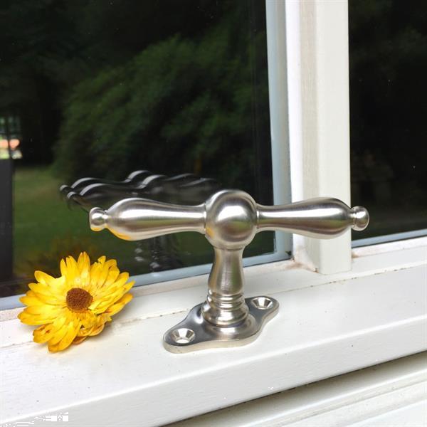 Raam Hendel, Nikkel, Raambeslag, Antieke Kruisgreep Kopen | Materialen ...