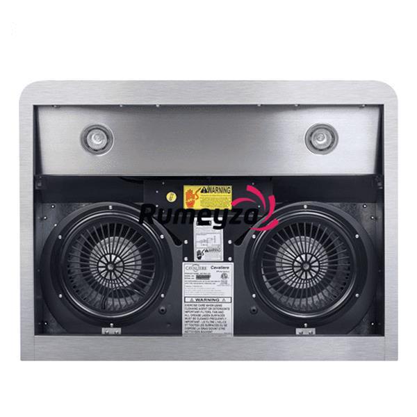 Schuine Dampkap met Motor 1200x560x250 Mm Kopen | Luchtverdeeltechniek