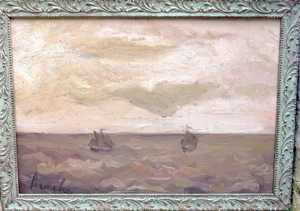 Constant Permeke '' Boten op Zee '' Kopen | Klassiek